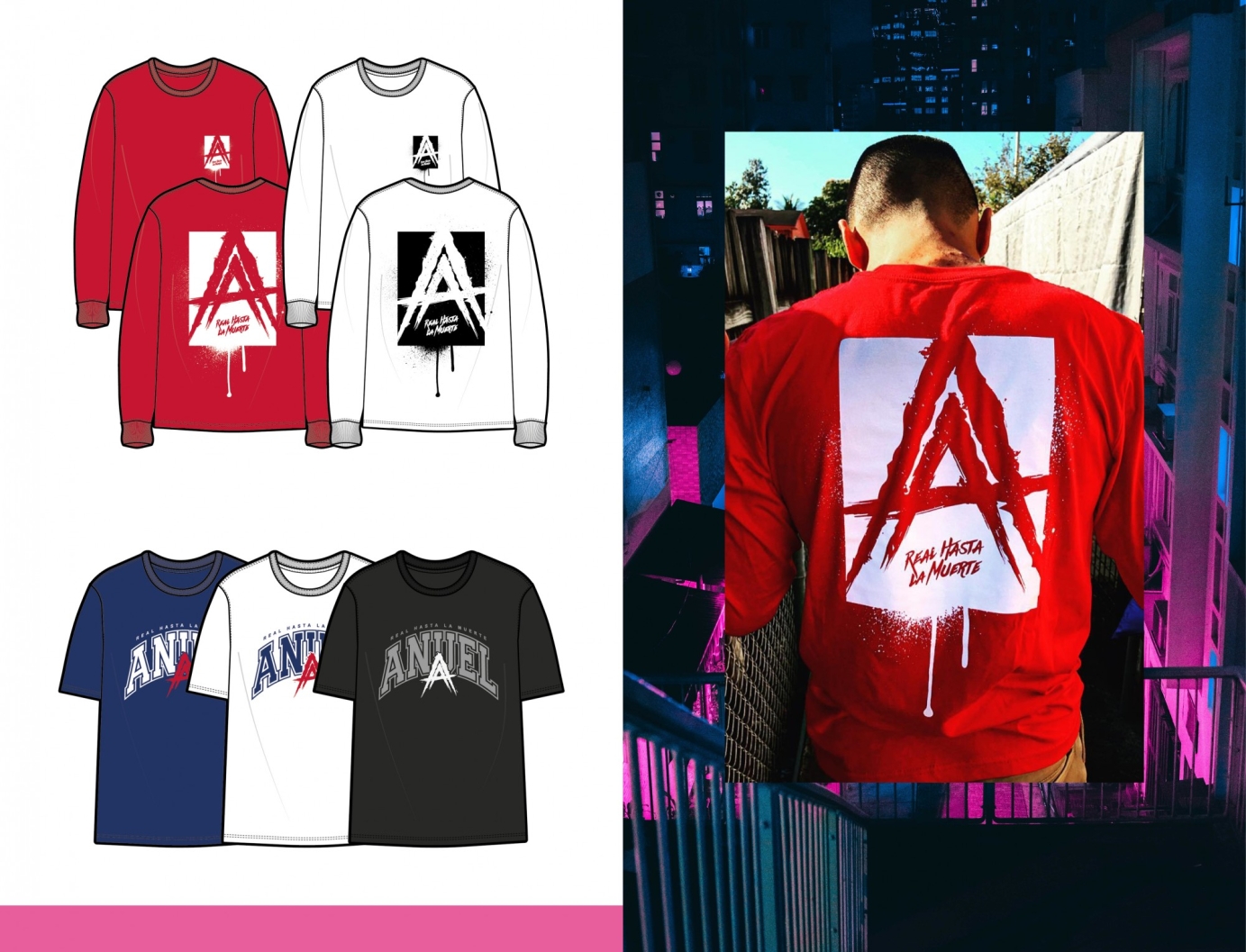 Merchandise for Anuel AA by Shennessy