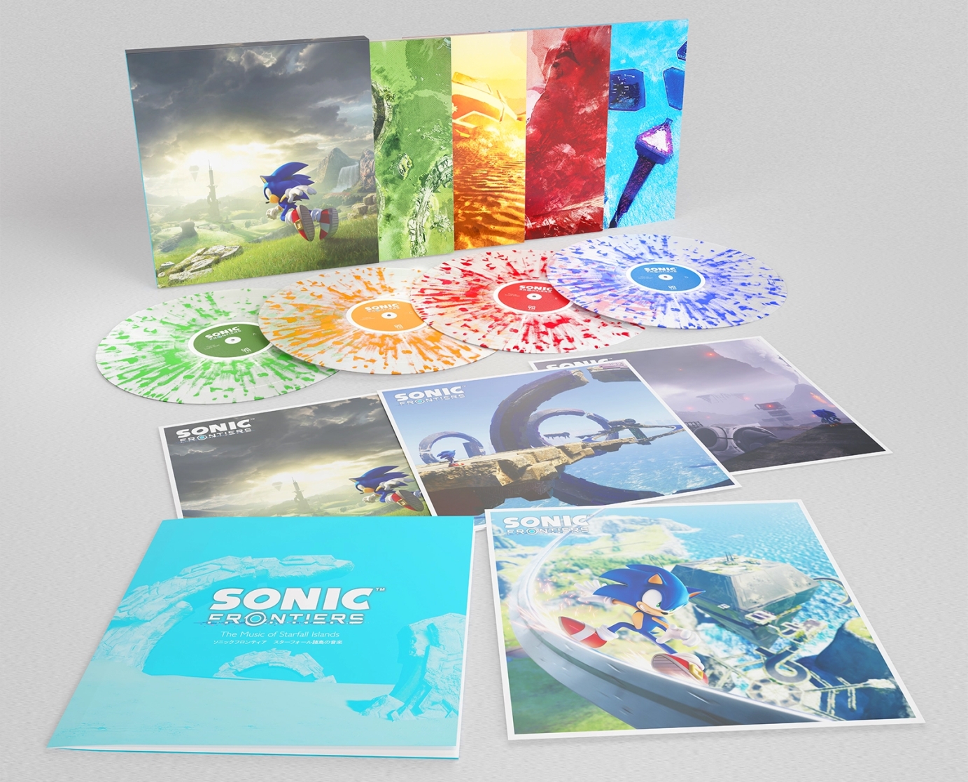 Sonic Frontiers Vinyl Layout